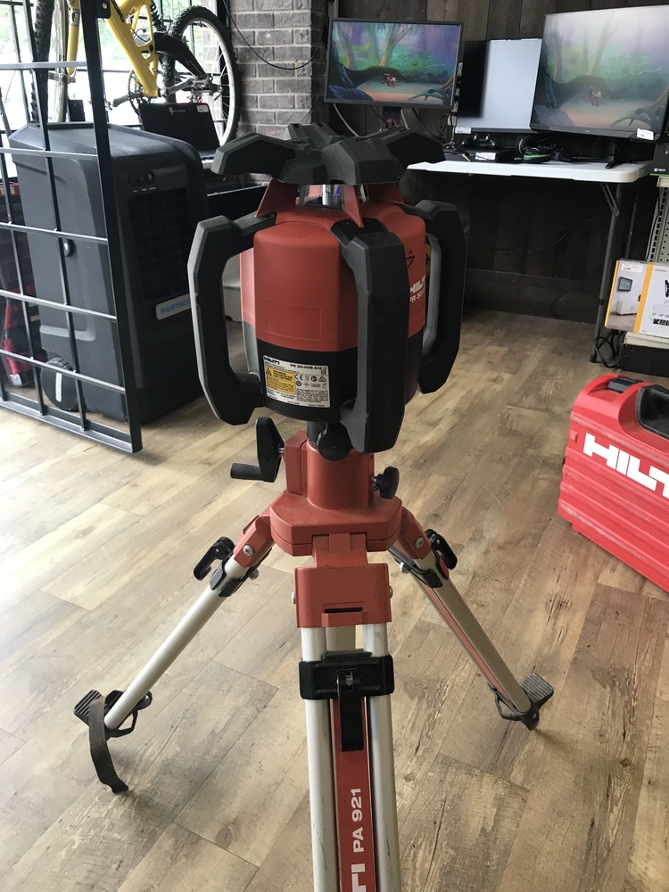 2022 Hilti PR 30-HVS A12 Self-Levelling Rotating Laser Level w/ Stand ...