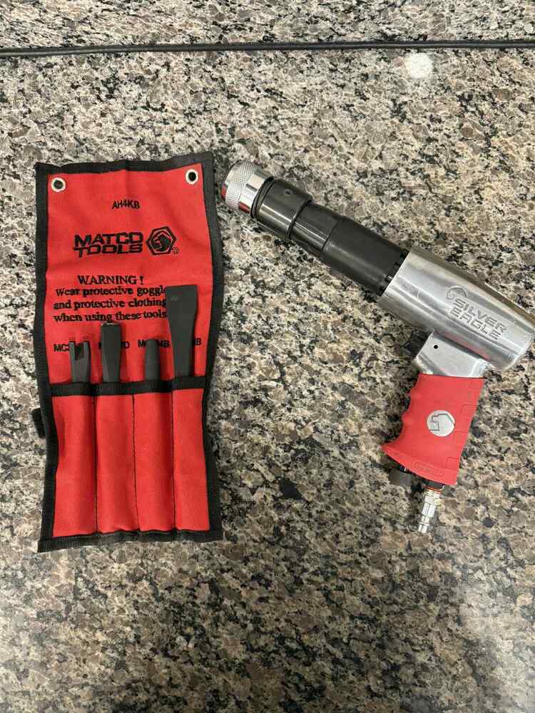 MATCO Medium Barrel Pneumatic Silver Eagle Air Hammer SE916 SPB-TS ...