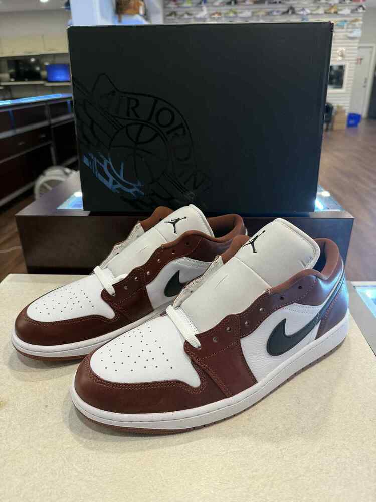 Nike Air Jordan 1 Low SE Shoes White Black Dark Pony HF3148-102 SPB-TS ...